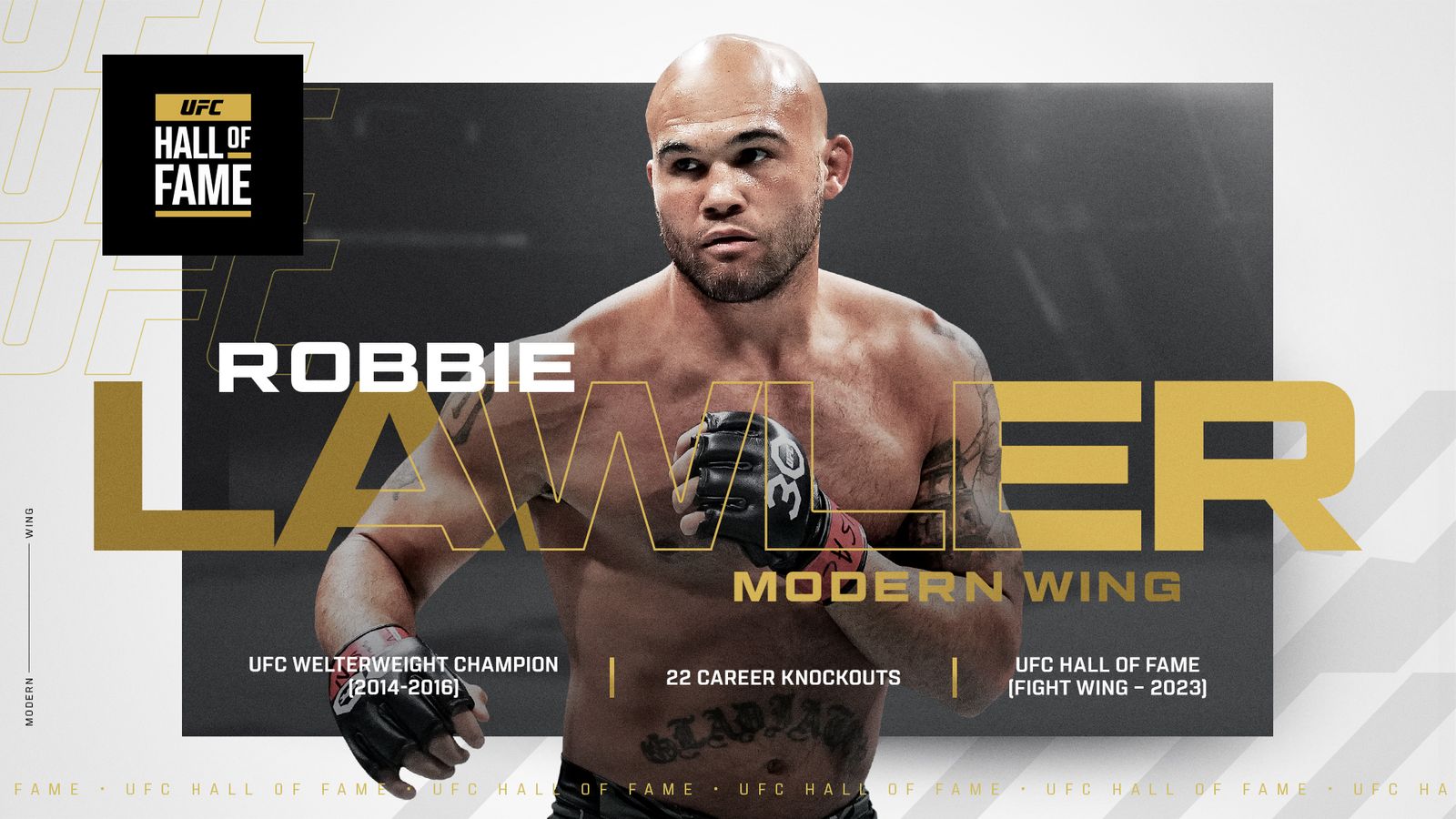 Former welterweight champion 'Ruthless' Robbie Lawler named to UFC Hall ...